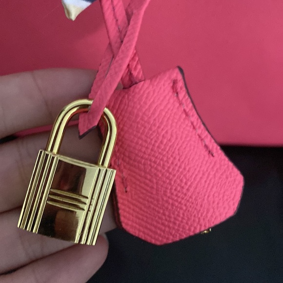 House of Hello | Bags | House Of Hello Birkin 25 Coral Red Leather ...